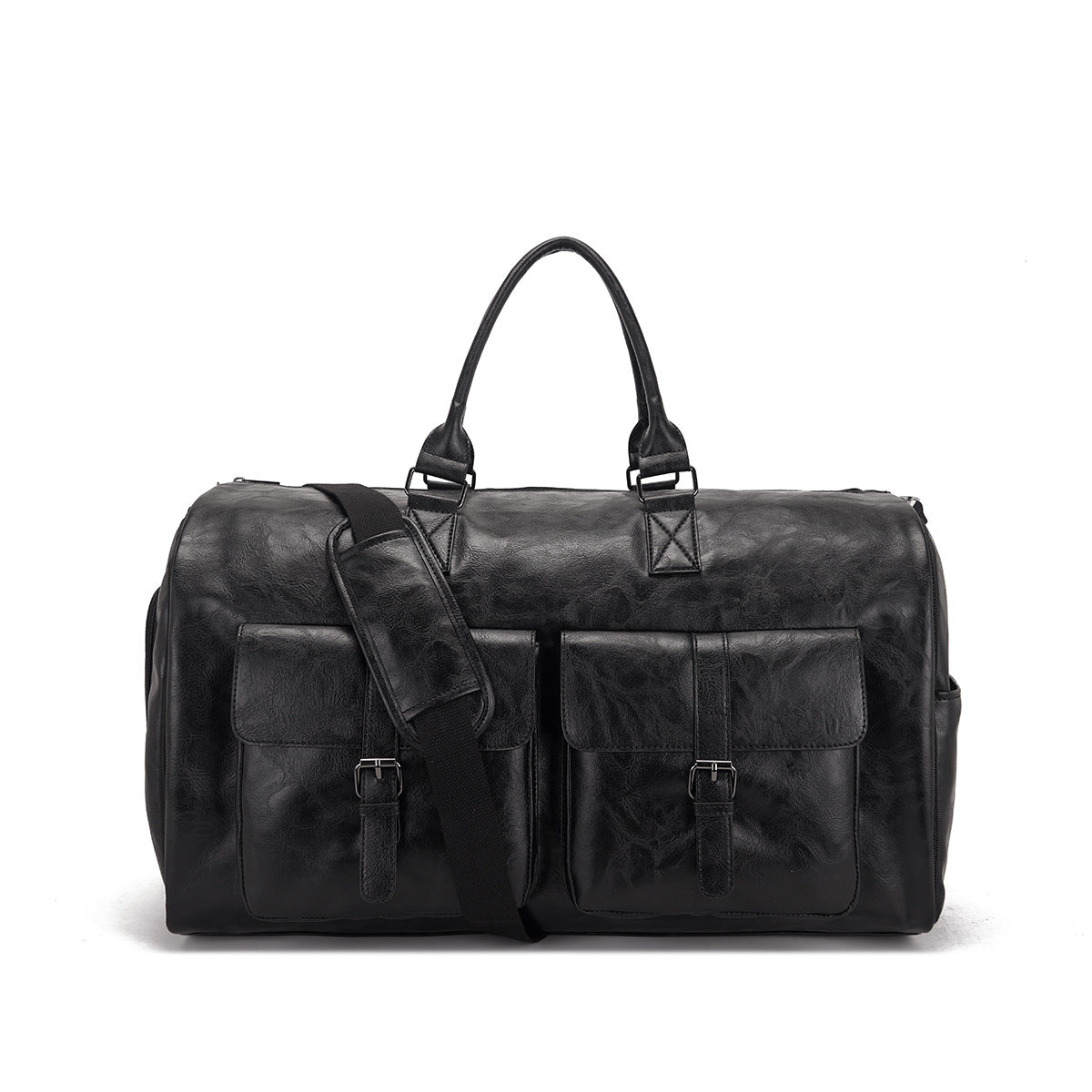 Travel Convenient Portable Garment Bag American And European Retro Lea ...